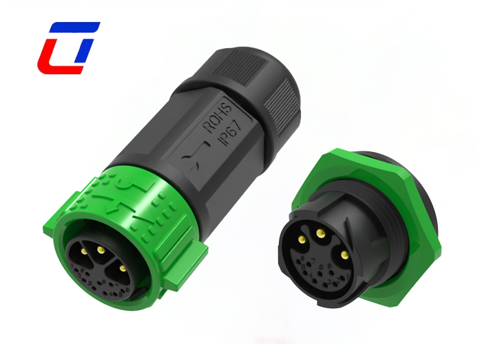 PA66 M25 3+9 Pin Screw Terminal Connector Industrial Power And Signal ...